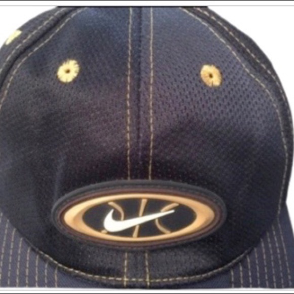 Nike | Accessories | Nike Adjustable Navy Blue Swoosh Hatcap | Poshmark